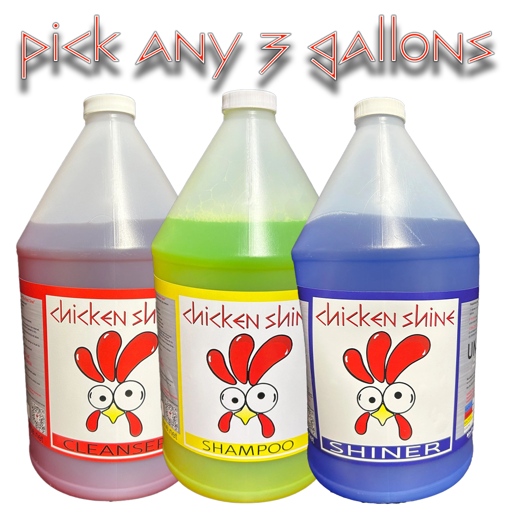 Build Your Own Bundle (BYOB) - 3 Gallons – Chicken Shine