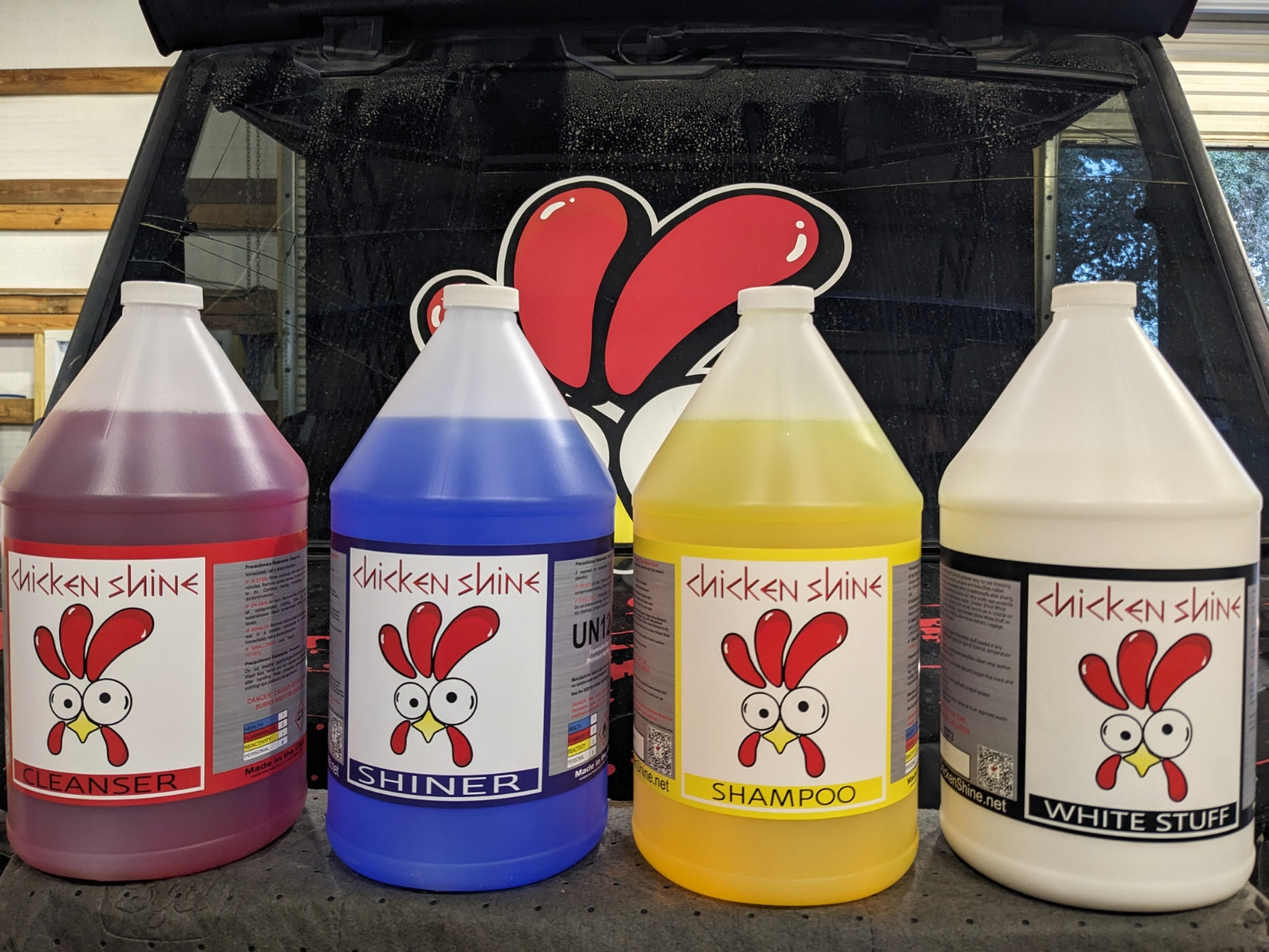 Bulk Off-Road Cleaning Supplies | 1 Gallon Refills – Chicken Shine